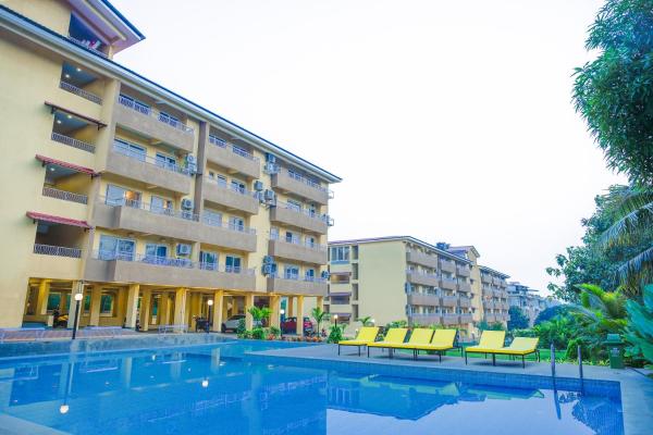 Alaya Stays 1 Bhk With Balcony & Pool - Veera Marina - Goa