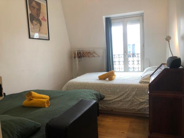 2 Pièces Sous Les Toits 6 Personnes Calme Lumineux éQuipé - Paris