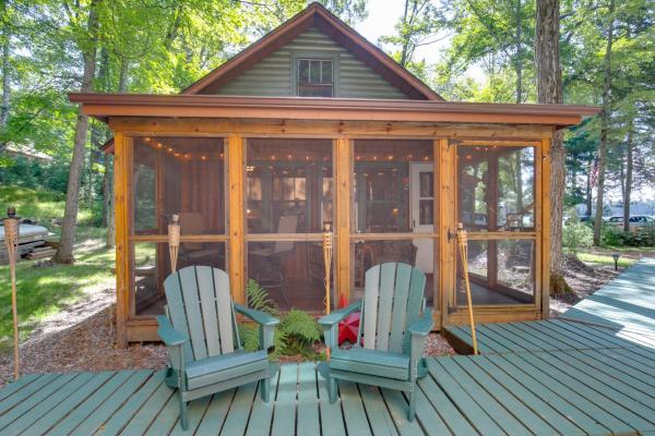 Quaint And Cozy Lake Cabin With Dock And Beach Access! - St. Germain, WI
