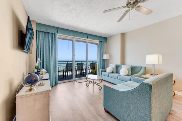 Oceanfront Luxury Stunning 3 Br Renovation Direct Ocean Front At The Wyndham Ocean Walk Resort - Daytona Beach, FL