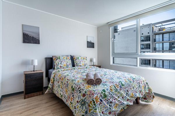 Acogedor Y Moderno Depto Con Terraza En La Florida - Macul