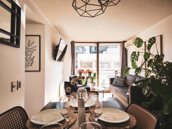 Dpto A Pasos Del Costanera Center Con Aire Acondicionado En Barrio El Golf - Las Condes