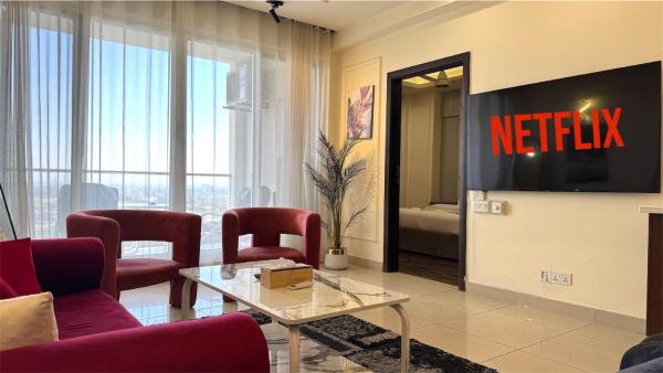 Elysium Tower Cozy 2bhk With Netflix & City Views - Islamabad