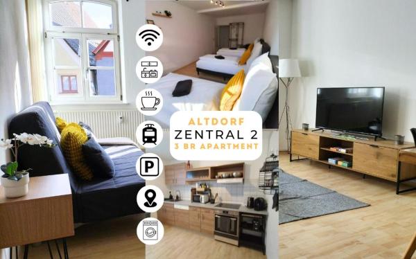 Altdorf Zentral 2, Stadtnähe Nbg, 3 Br, 9 Pers - Roth