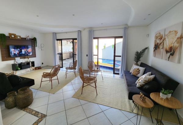 Ampla Casa Térrea Santos Piscina Churrasqueira - Santos