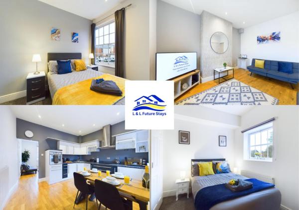 2 Bed Ensuite, Secure Parking, Fast Wifi & Smarttv - Derby, UK