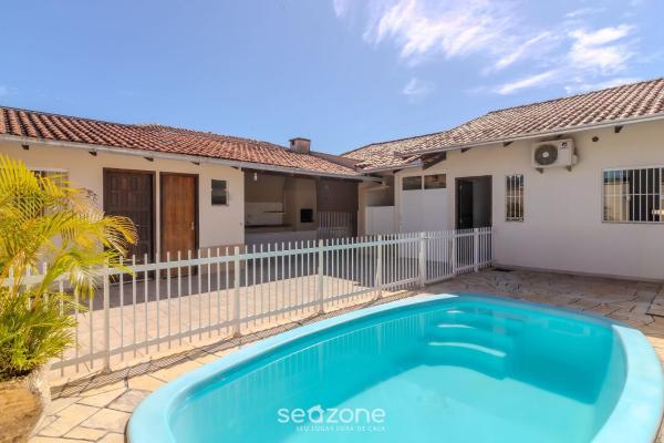 Casa 3q Piscina E Churrasq. 500m Da Praia Rua0226 - Navegantes