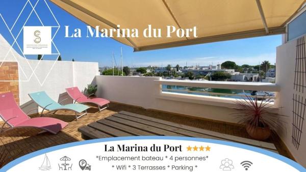 La Marina Du Port - Port Camargue- Grau Du Roi - Plage de Port Camargue