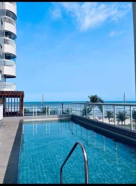 Vila Caiçara Apto à Beira Mar! Novinho - Praia Grande