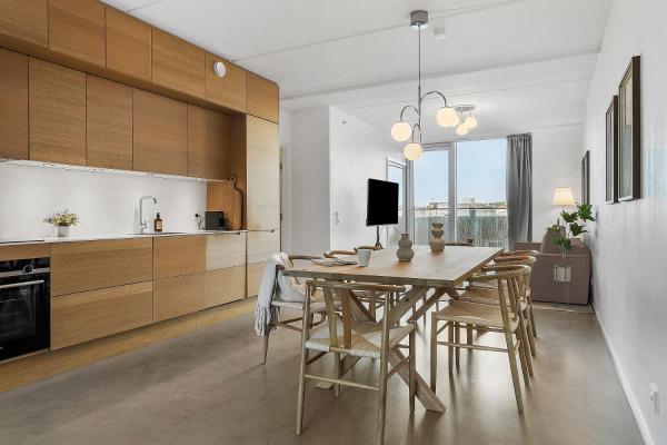 High-end Marina Apt W Outdoor Areas - Aarhus