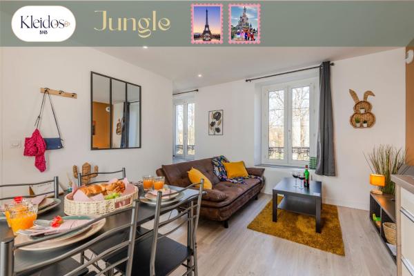 Jungle - Magnifique Appartement Avec Parking Privé - Paris-disney & Cdg à 25 Minutes - Lognes