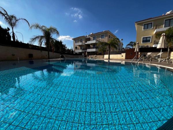 Déjà Blue Apartment Kyklades Bc7 - Workspace, Pool, Gym, Nearby Beach - Famagusta