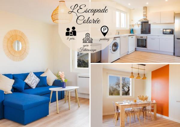 L'escapade Colorée - Gare - Futuroscope - Parking - Poitiers