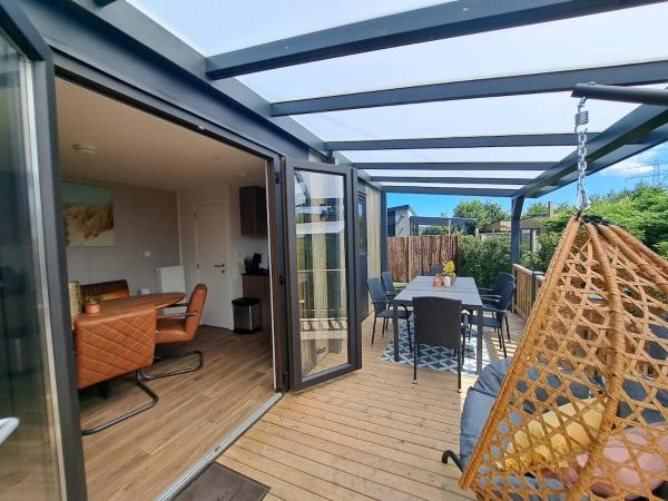 Luxe Chalet Met Veranda Tuin En Hottub, Zeeland Vp007 - Zeeland