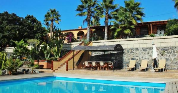 Schöne Finca Sanjuan Mit Pool Und Meerblick - Canarias