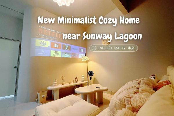 New Minimalist Cozy Home 8 Mins Sunway Pyramid 2br1b Max 6 Pax - Selangor