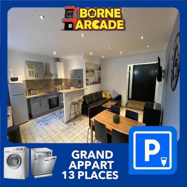 09 Chic & Cosy Grand Appart 4 Pieces 75m2 Hypercentre Wifi Smart Tv Netflix - Saint-Genest-Malifaux