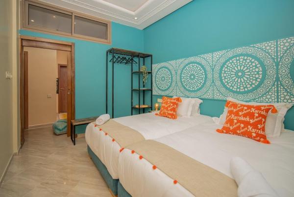 Appartement éLégant 2 Chambres Avec Netflix, Piscine Et Parking Privé - Marrakech