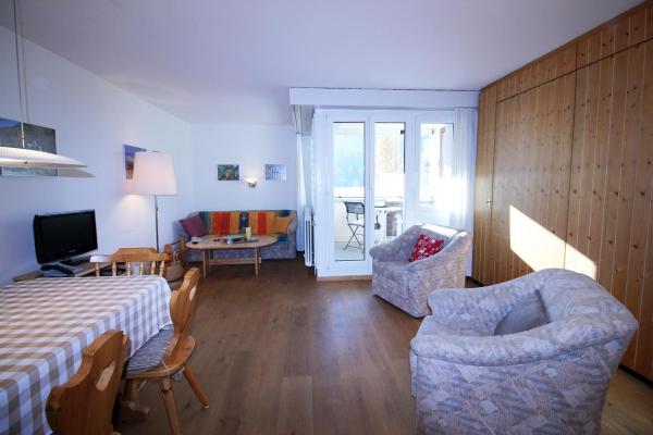 Residenza Lagrev - 2 ½ Zimmerwohnung Nr 106 - Typ 25a - 1 Etage - Süd - Maloja