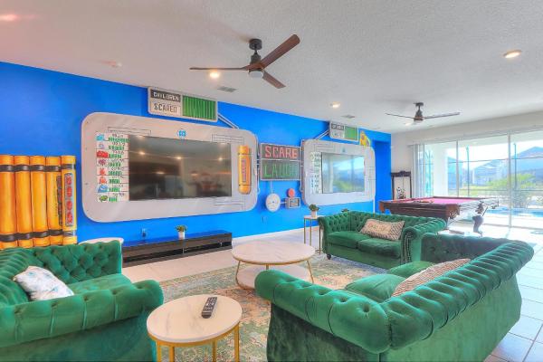 Lakeside Monsters Inc 15b Mansion Villa Vr Room Pool Spa - Kissimmee, FL