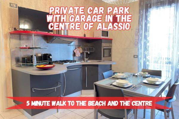 Private Garage, 300m From Sea In Alassio Centre - Andora