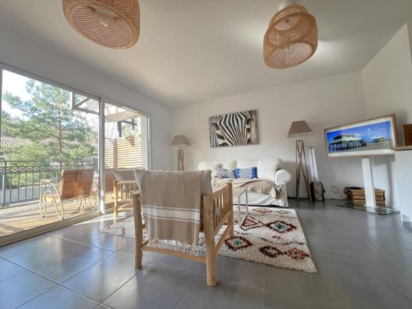 Charmant Appartement Pour 6 En Centre-ville D'arcachon Avec Terrasse, Parking Et Wifi - Fr-1-474-174 - Arcachon