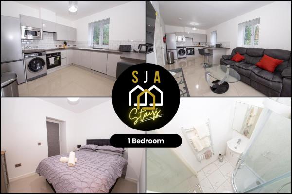 Affleck Retreat 4 - Sja Stays - Modern 1 Bed Apartment - Aberdeen