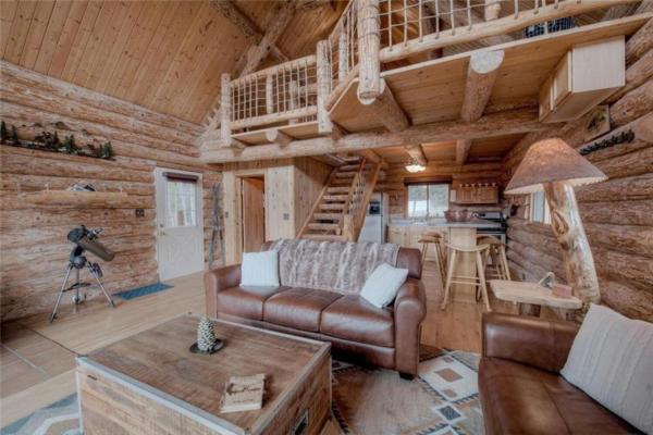 Cozy Log Cabin Loft Hot Tub On 5 Wooded Acres - Tarryall Reservoir, Jefferson