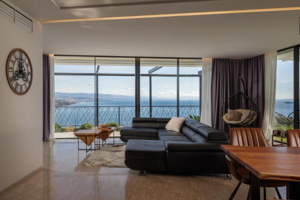 Opatija Luxury Seaview Penthouse With Private Parking, Terrace, Barbecue & More - Opatija