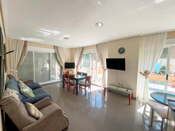 Apartamento En Arenales Del Sol Con Terraza Y Vistas Al Mar - Torrellano
