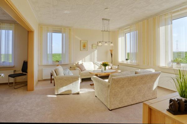 Moderne Fewo "Elbblick De Luxe" Direkt Am Elbdeich Bei Moldenhauer - Stade