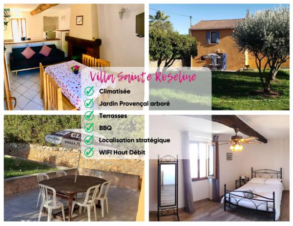 Villa Sainte Roseline -Ac, Provençal Garden And Bbq - Draguignan