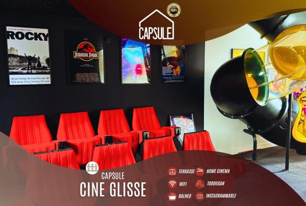 Capsule Ciné Glisse - Cinéma - Spa Balnéo - Garage - Croix
