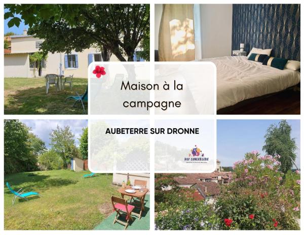 Maison 2 Chambres- Grand Jardin-wifi - Au Cœur Du Village Aubeterre -Visites- Conciergerie J&n - Aubeterre-sur-Dronne