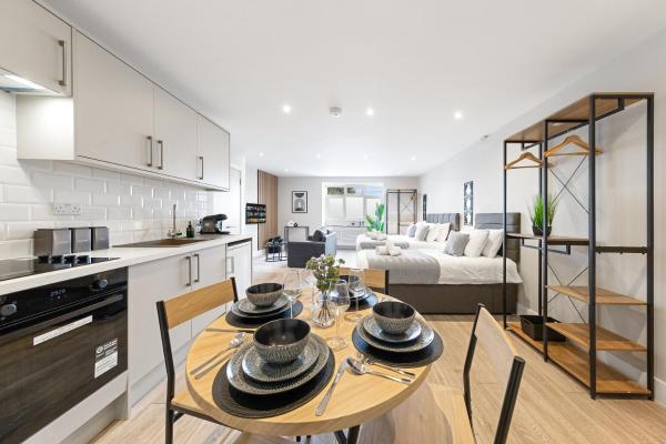 Ac 1br Stay Sleeps 5 Tube Access Free Parking & Wifi - Londres
