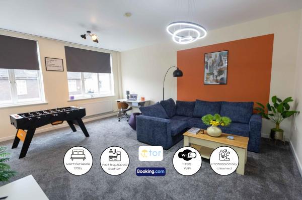 2 Bedroom Apartment By The One Retreats Short Lets & Serviced Accommodation Horley Close To Gatwick Airport - London Gatwick Airport (LGW)