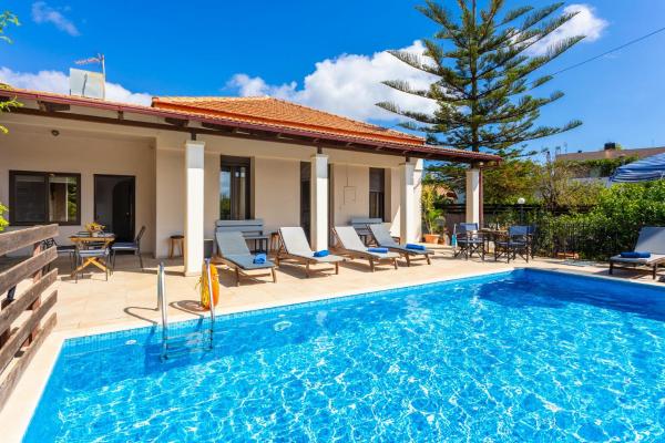 Villa Maro Large Private Pool Ac Wifi - Kreta