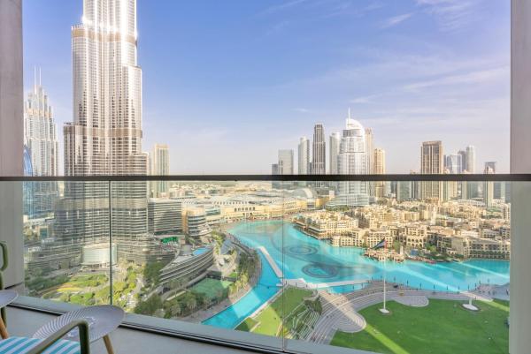 Downtown Luxury 2br - Full Burj Khalifa & Fountain Views - 5 Minutes Walk To Dubai Mall - United Arab Emirates