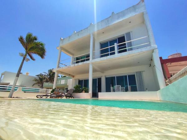 Casa Junto A La Playa En Chelem - Yucatán