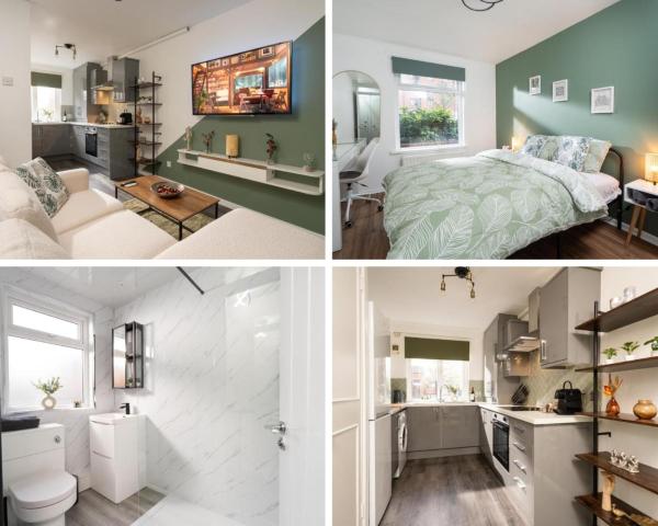 City Vibe Haven - Modern 2 Bed Apartment With High Speed Wi-fi - Belfast