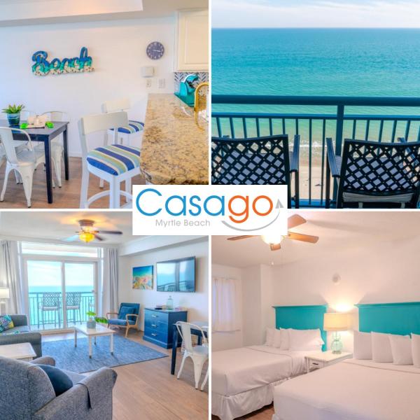 Beautiful Renovated 2 Bedroom Condo With Direct Ocean Views! Paradise 1907 - Myrtle Beach, SC