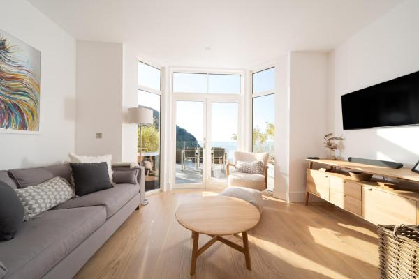 Harbour Edge, Luxury 2 Br 2 Ba Apt, Sea View And Terrace, Parking - Lynmouth