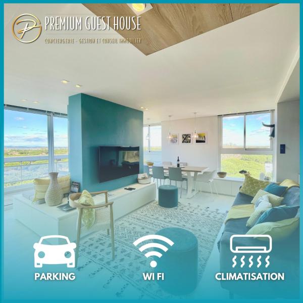 Pgh N30 - Centre-ville, Roof-top & Parking Privé - La Grande-Motte
