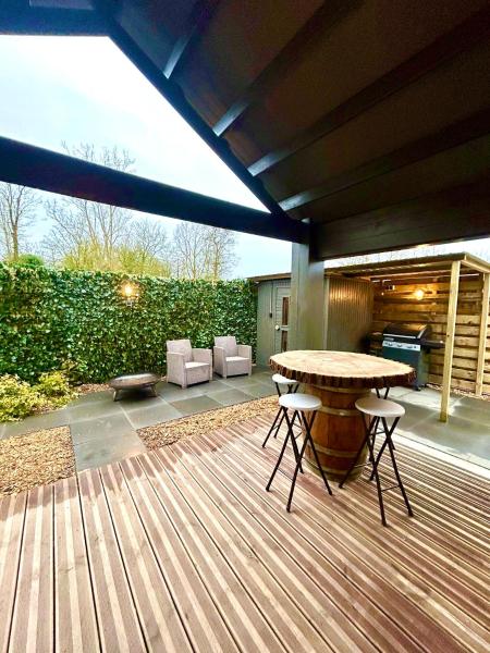 New Cozy Chalet And Private Garden With Sauna And Outdoor Bath Near Amsterdam - Haarlem
