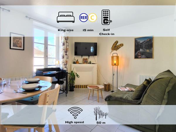 Le Paradis - Charmants Appartements Proche Nature - Antony