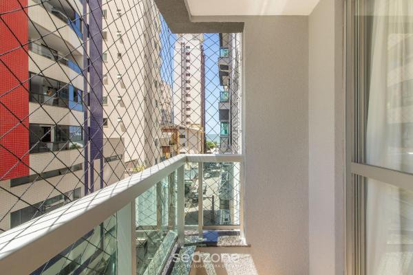 Apto 3q C/ Varanda A 100m Da Praia Em Bc Evz0601 - 발네아리오 캄보류