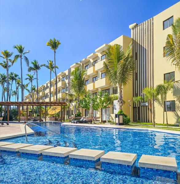 Nuevo Departamento Con Acceso Frente A La Playa, Jacuzzi Y Alberca Climatizada - Mazatlan