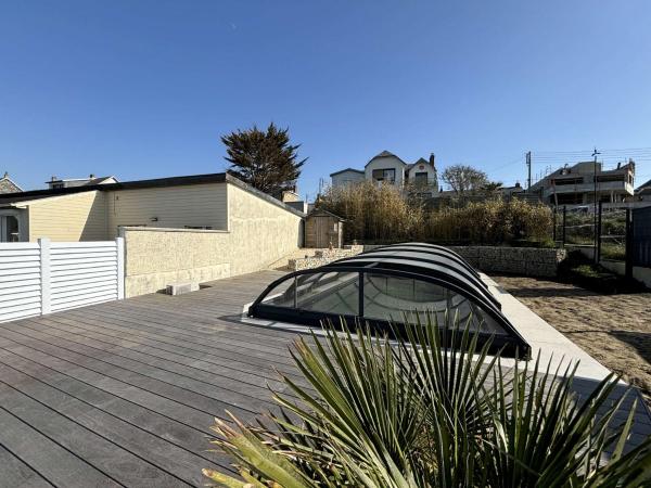 Villa à 150m De La Plage Avec Piscine Et Wifi Gratuit - Fr-1-361-8 - Jullouville