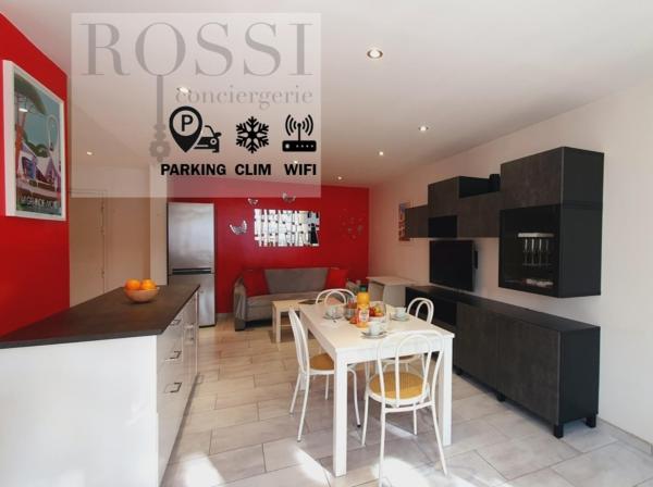 Charmant T2 Centre-ville Parking Clim Wifi - Rossiconciergerie - Linge Inclus - La Grande-Motte