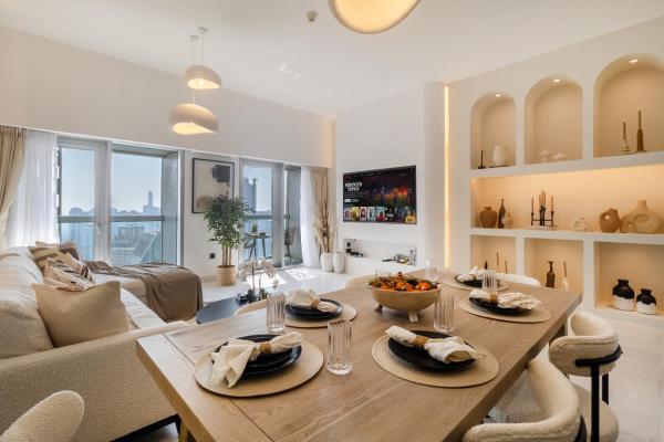 Luxury 2br In Cayan Tower With Sea, Marina & Dubai Eye View - Dubai